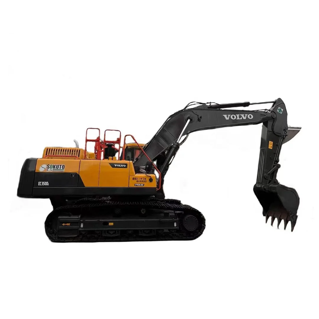 Used Sweden Volvo Ec350dl Excavator In Good Condition Original ...