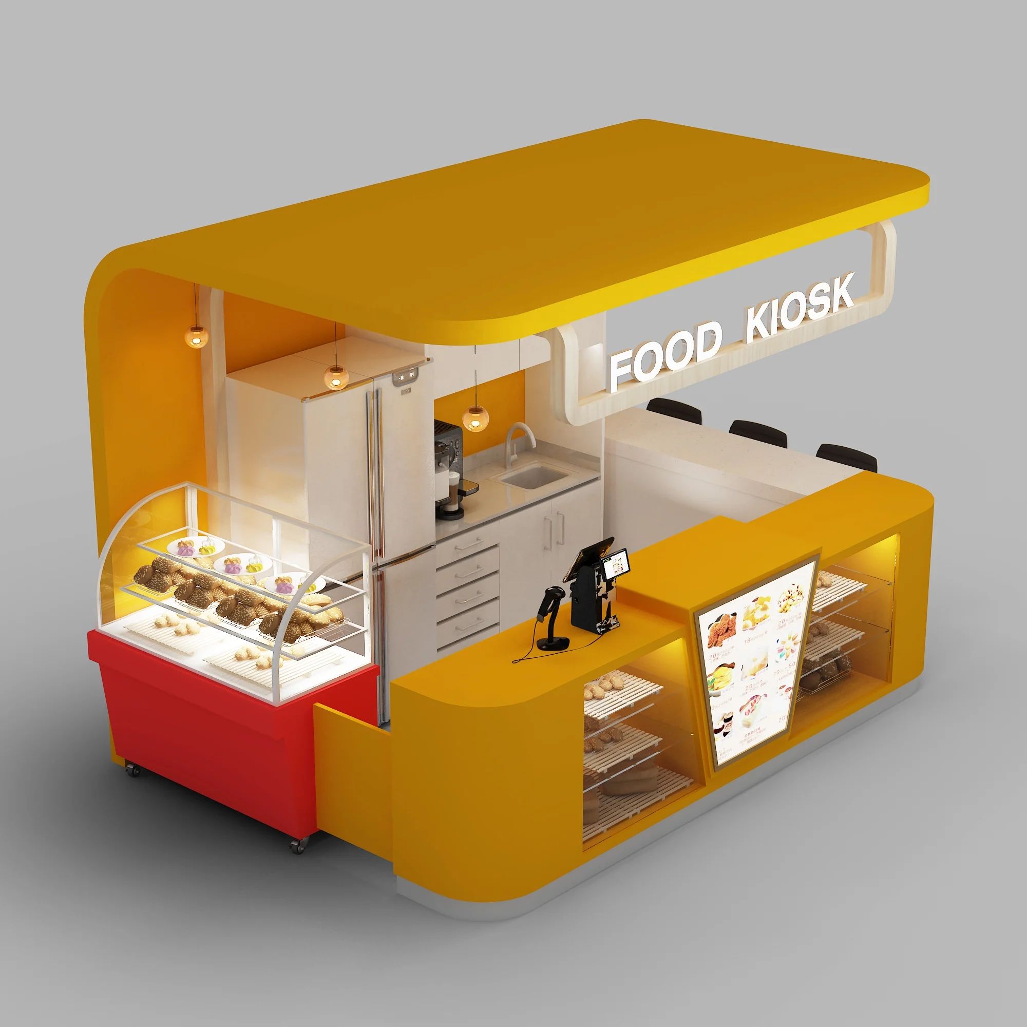 Custom Portable Beverage Bar - Ideal for Coffee & Juice