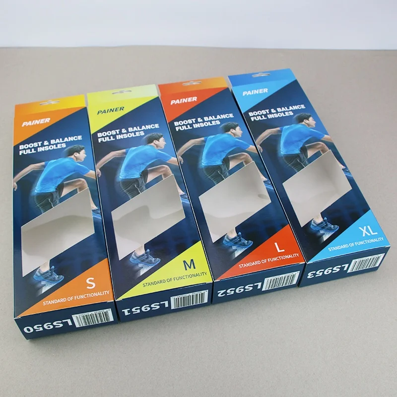 Custom Shoe Pad Insole Packing Box - Buy Custom Printing Color Logo ...