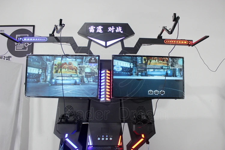 LeaderDream Vr Theme Park Multiplayer VR Game Shooting 9d VR Park and ...