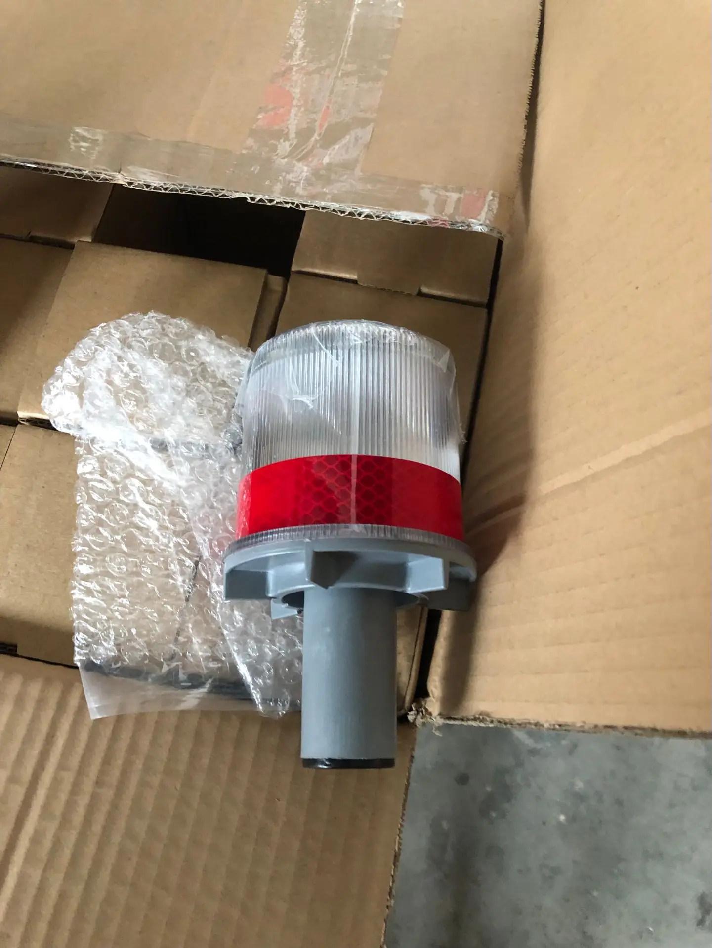 Pc Led Barricade Traffic Warning Light Baton Wand Lamp Rechargeable ...