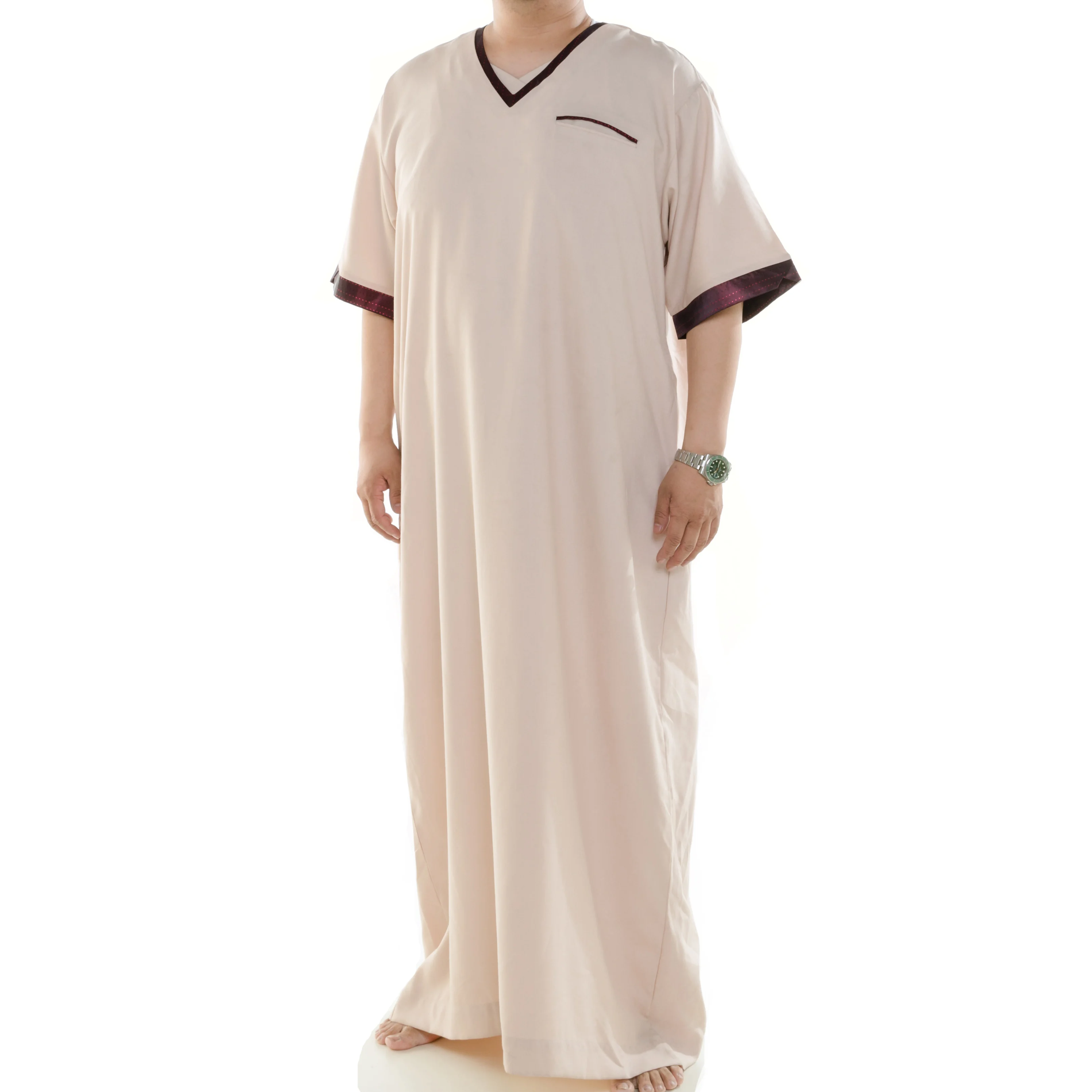 Islamic Clothing Muslim Prayer Islamic Robe Boubou Jubbah IKF Muslim ...