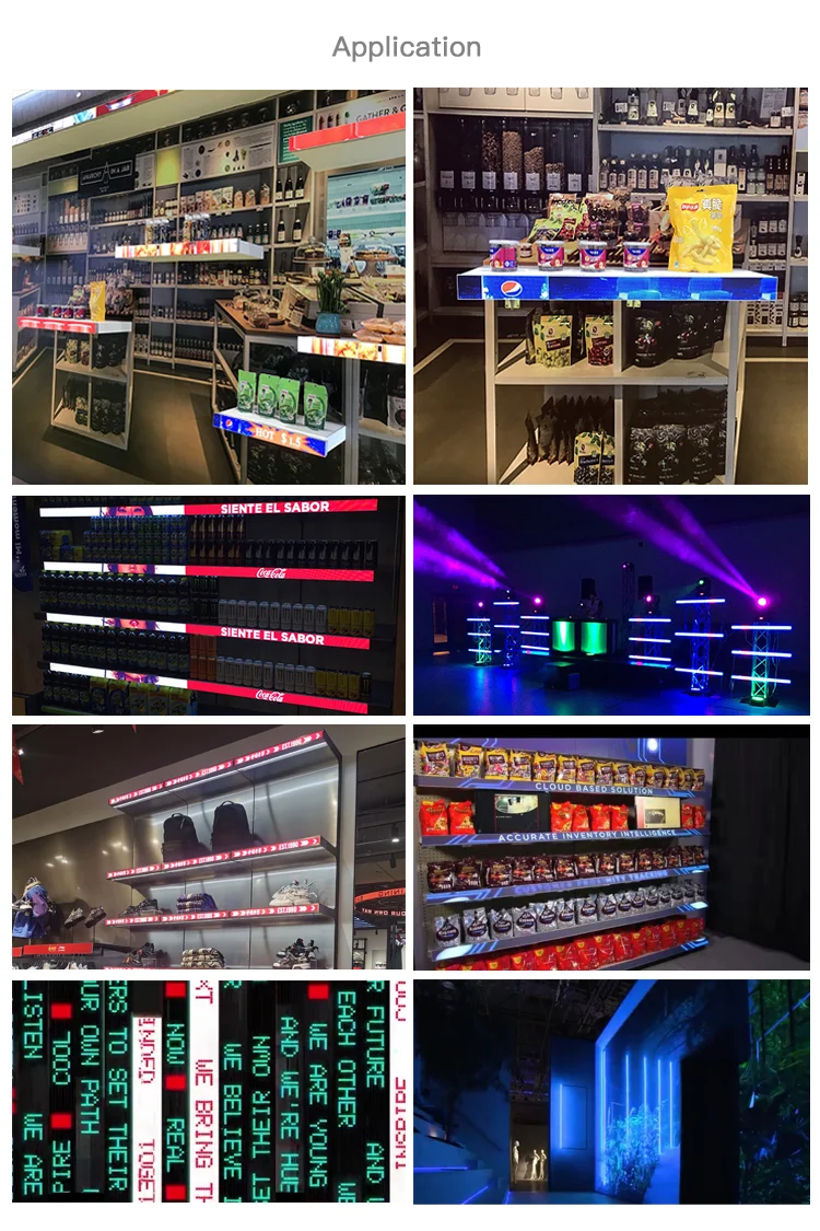 Ishelf 1.85MM Smart Shelf Advertising LED Display Screen