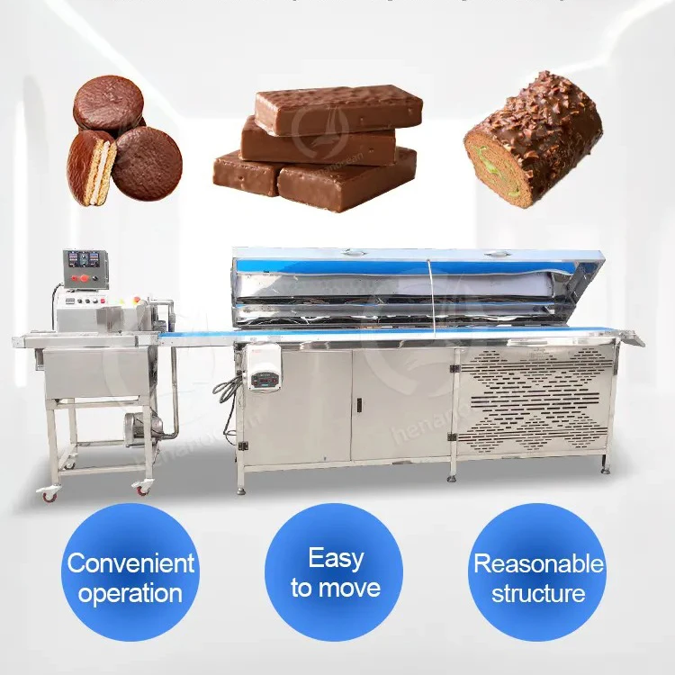 Factory Automatic Mini Chocolate Covering Machine Small Chocolate ...