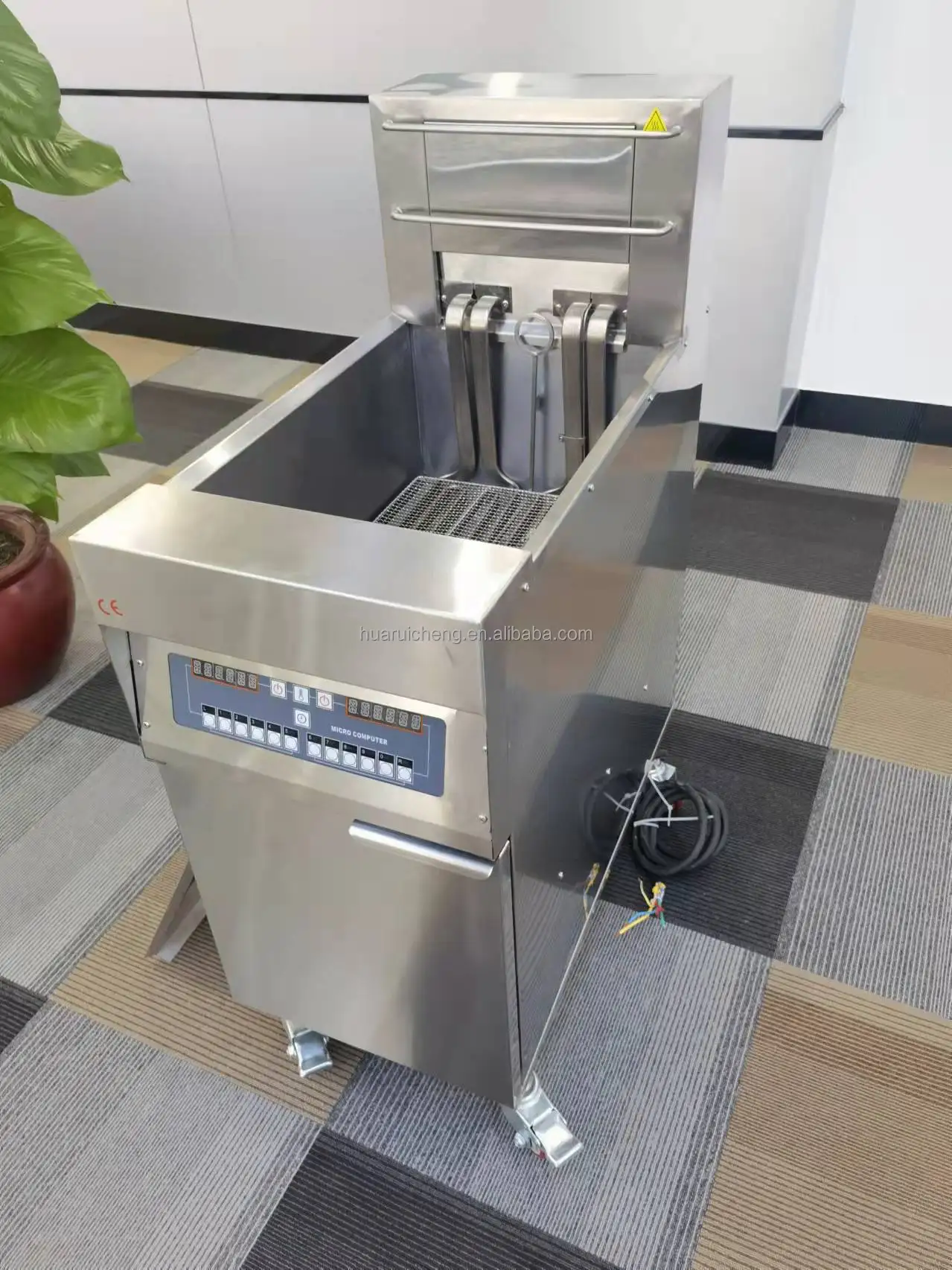 Kfc Deep Fryer Gas 2 Tank Vertical Gas Fryer Thermostat 200c Gas ...