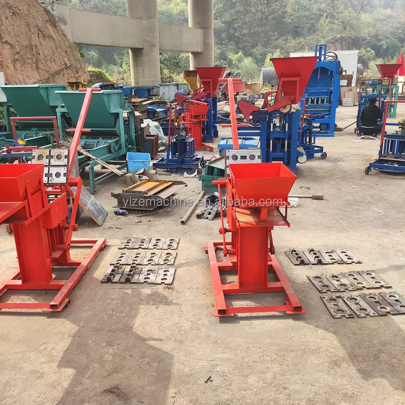 Mini Interlocking Clay Brick Making Machine - Manual Brick Press for Sale