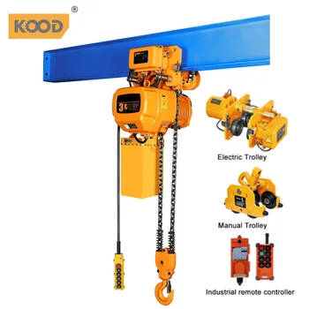 Or 220v Portable Crane Electric Chain Pulley Block And Electric Chain ...