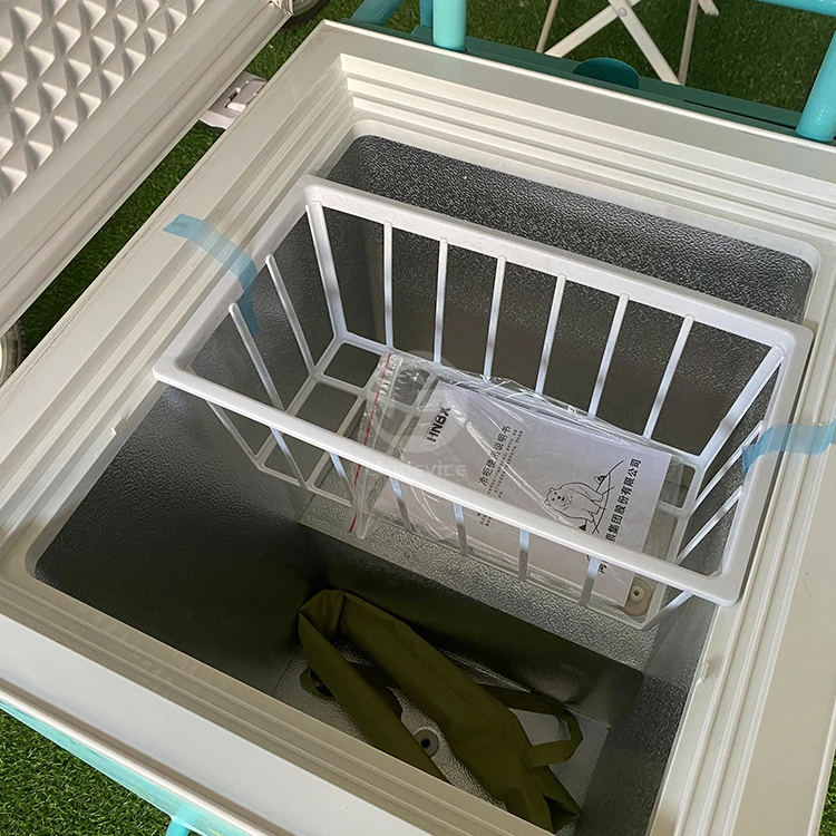 Mobile Ice Cream Push Cart with Cooler Box - High Productivity