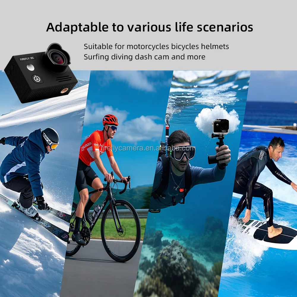 Alibaba.com: Hawkeye Firefly Action Camera with WiFi+BT, GYRO EIS2.0, and 30M waterproof rating ...