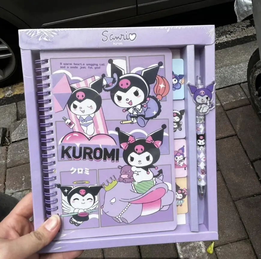 XUX Kuromi Melody Notebook - Perfect for Early Learning