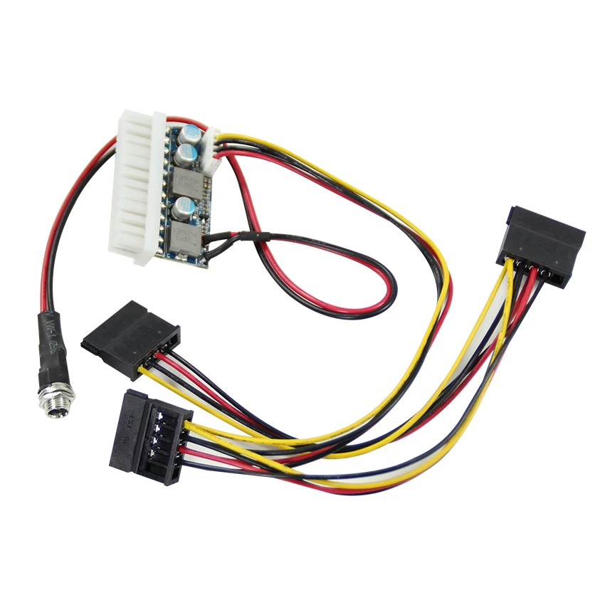 12v Pci-e Psu Card Atx Molex 24pin To Sata Psu Multiple Power Supply Adapter 180w Splitter Cable ...