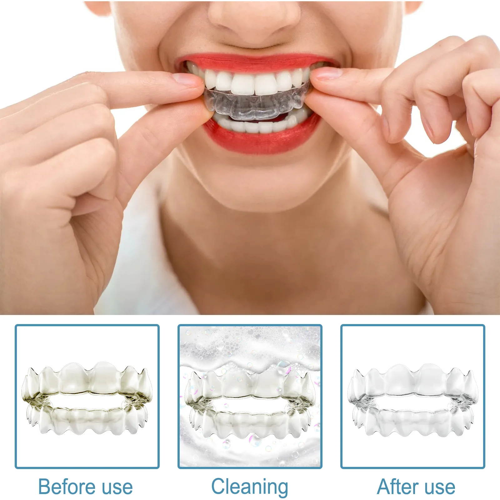 Orthodontic Foam Cleaner Braces Foam Cleaner Braces Stain Cleaning Care ...