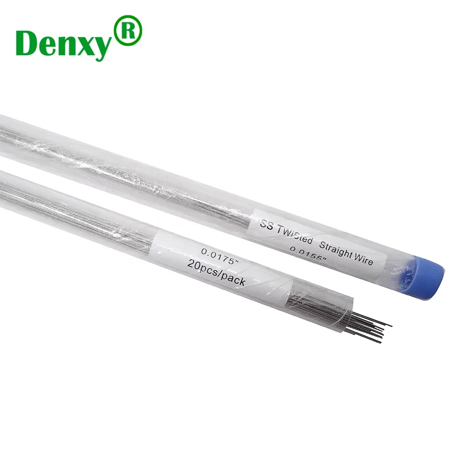 Dental Supplies Stainless Steel Straight Wire Orthodontic Wire Dental ...