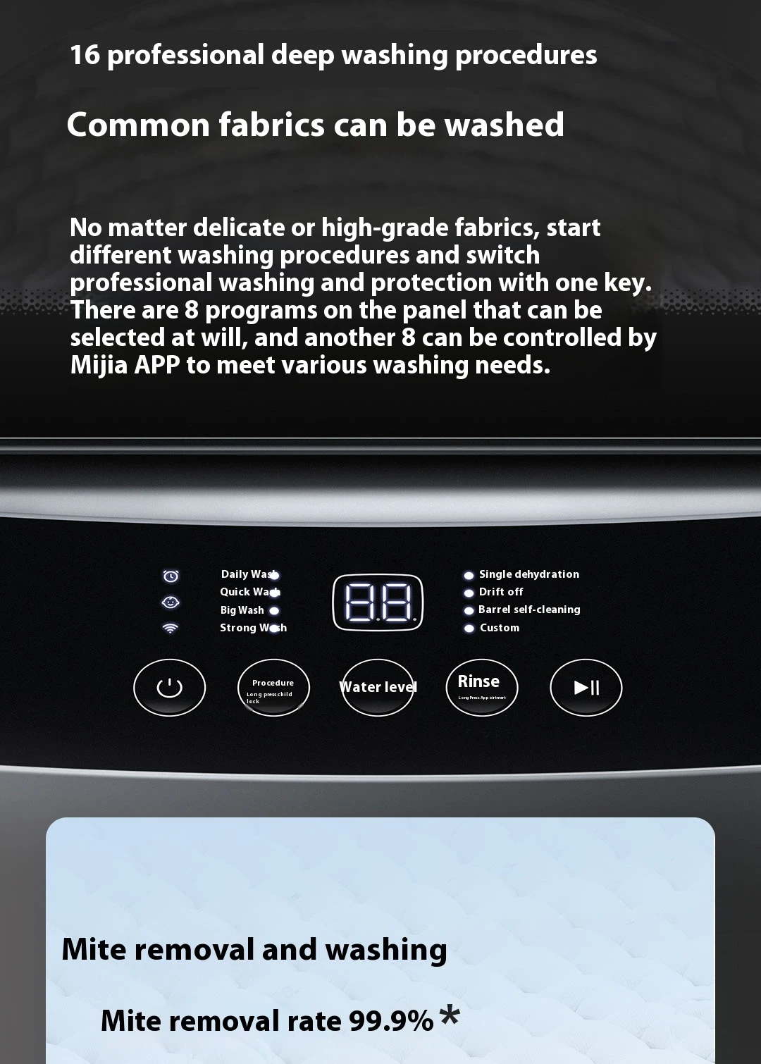 Mijia Wave Wheel Washing Machine 10kg Intelligent Edition Xqb100mj201 ...