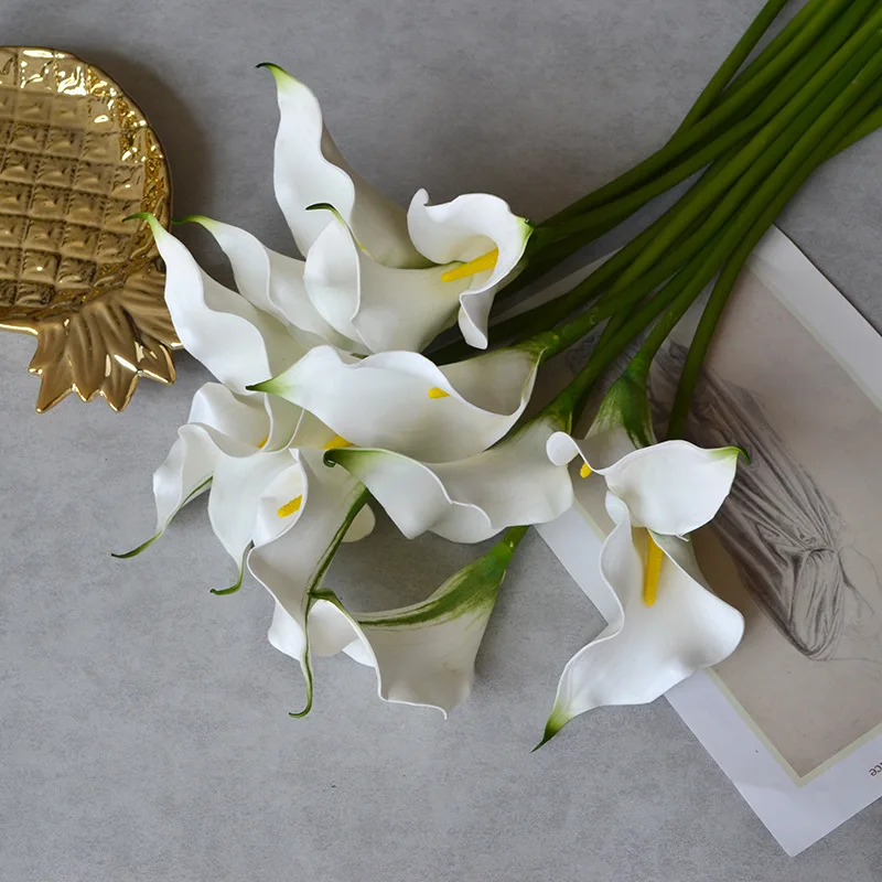 Real Touch EVA Artificial Calla Lilies for Decor & Events