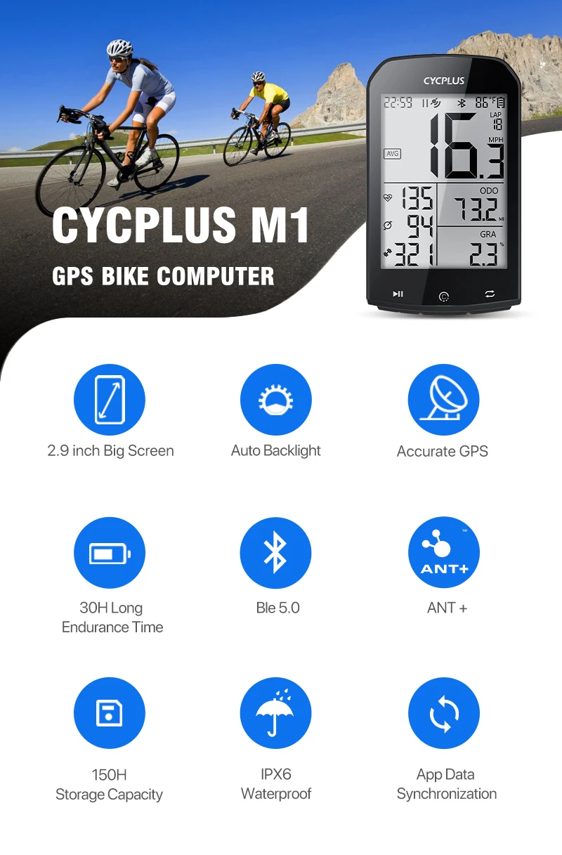 Supported Peripherals Cyclo Computer Bicycle Speedometer Gps Ciclismo ...