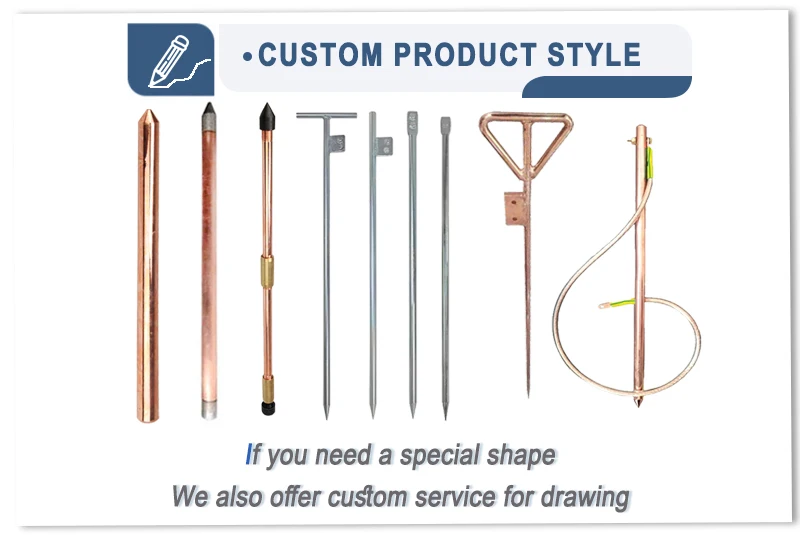 Top Seller Products Grounding Lightning Protection Ground Rod Low Price ...