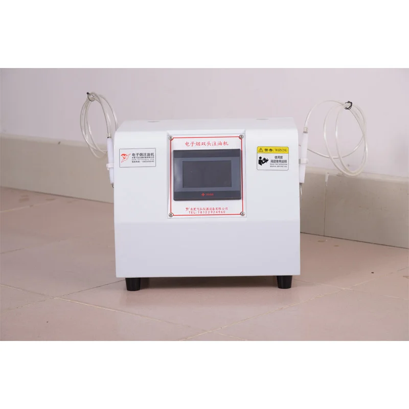 Double Head Electronic Manual Oil Filling Machine - Buy Electronic ...