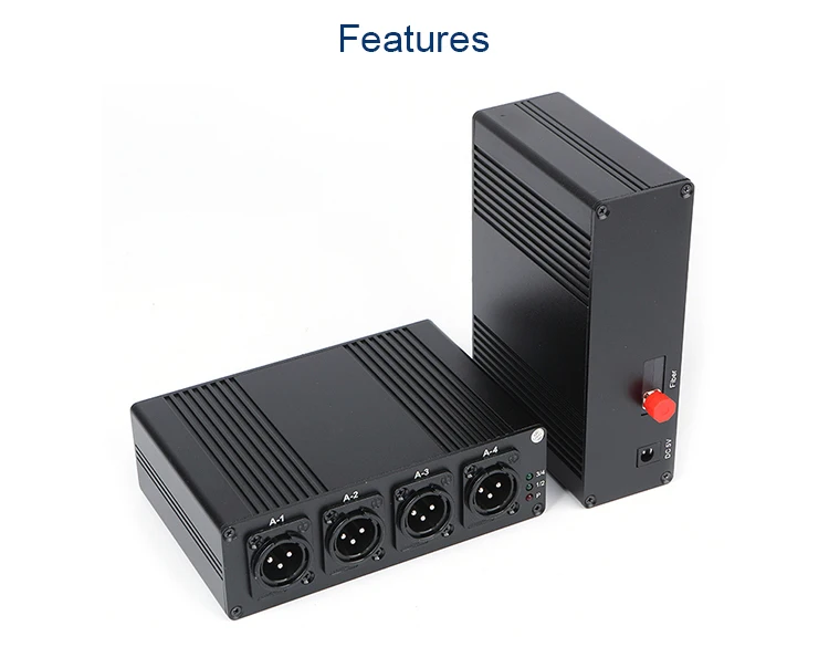 FC XLR 20KM Fiber Audio Extender - Unidirectional & Balanced