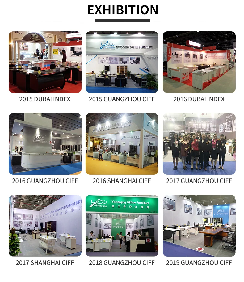 Factory Office Furniture Melamine Wooden Office Computer Table Office ...