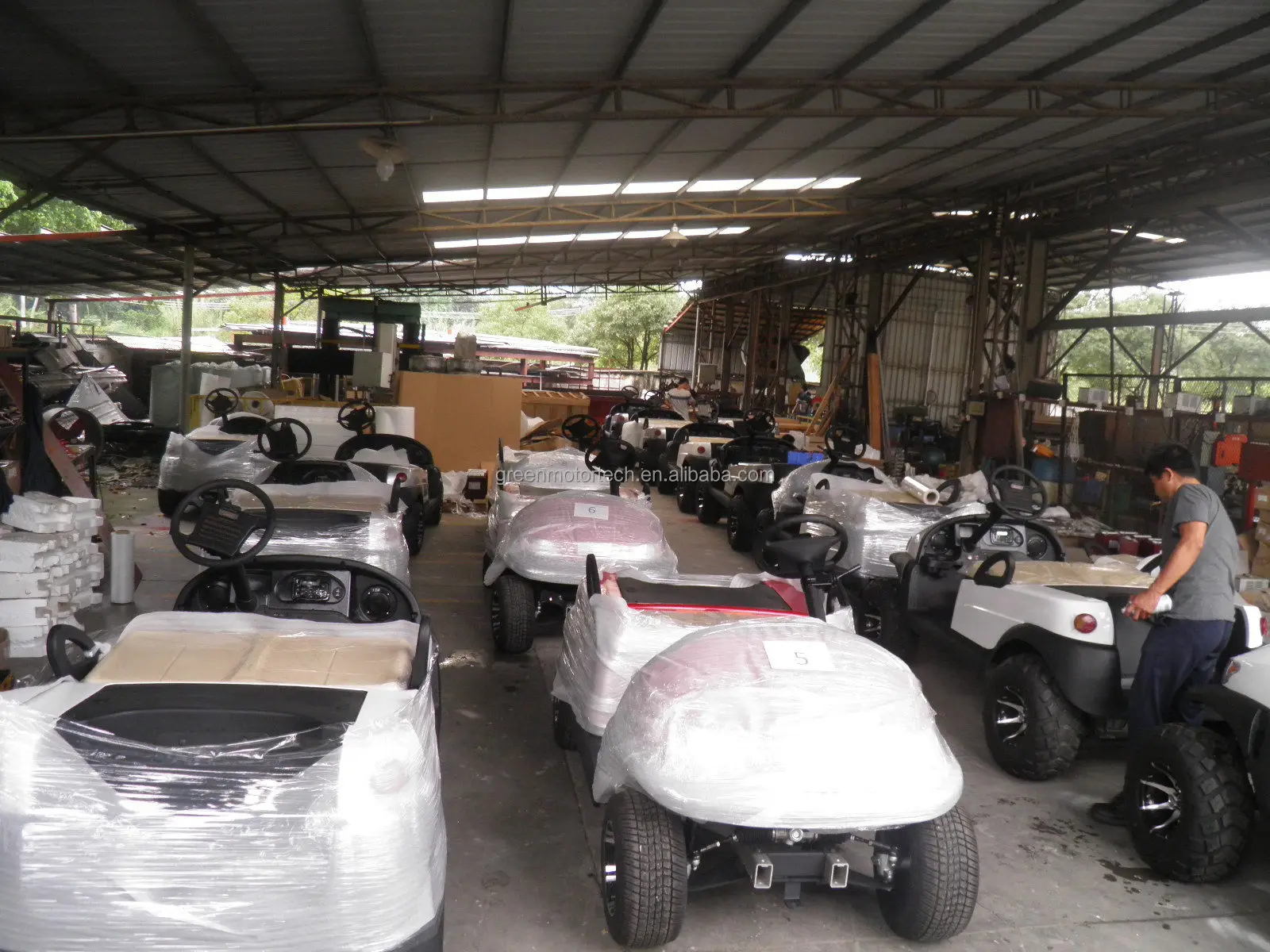 Factory Powerful Electric Golf Buggy Food Catering or Housekeeping Club ...