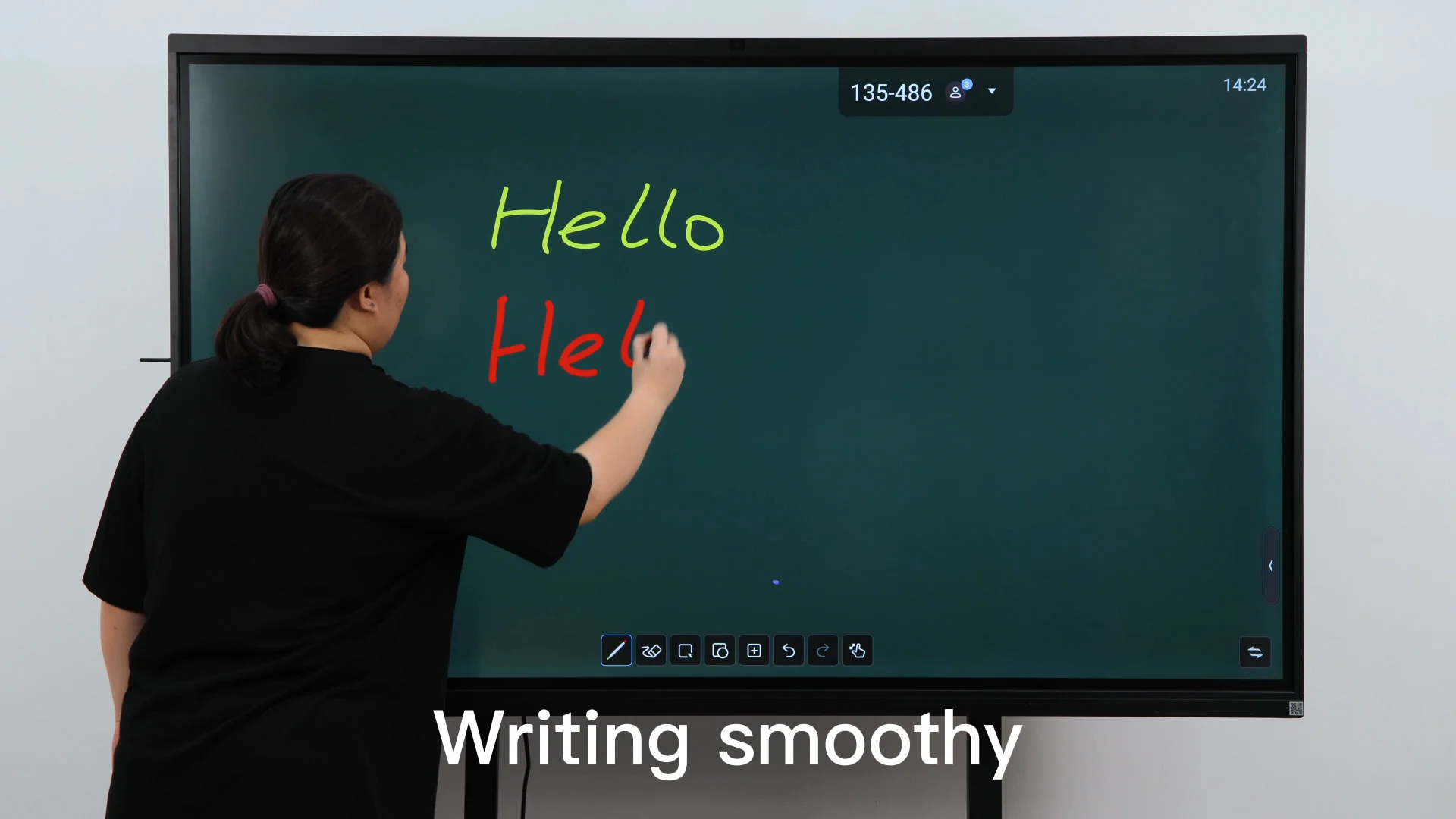 4k Interactive Portable Smart Whiteboard 65-inch Classroom Board With ...