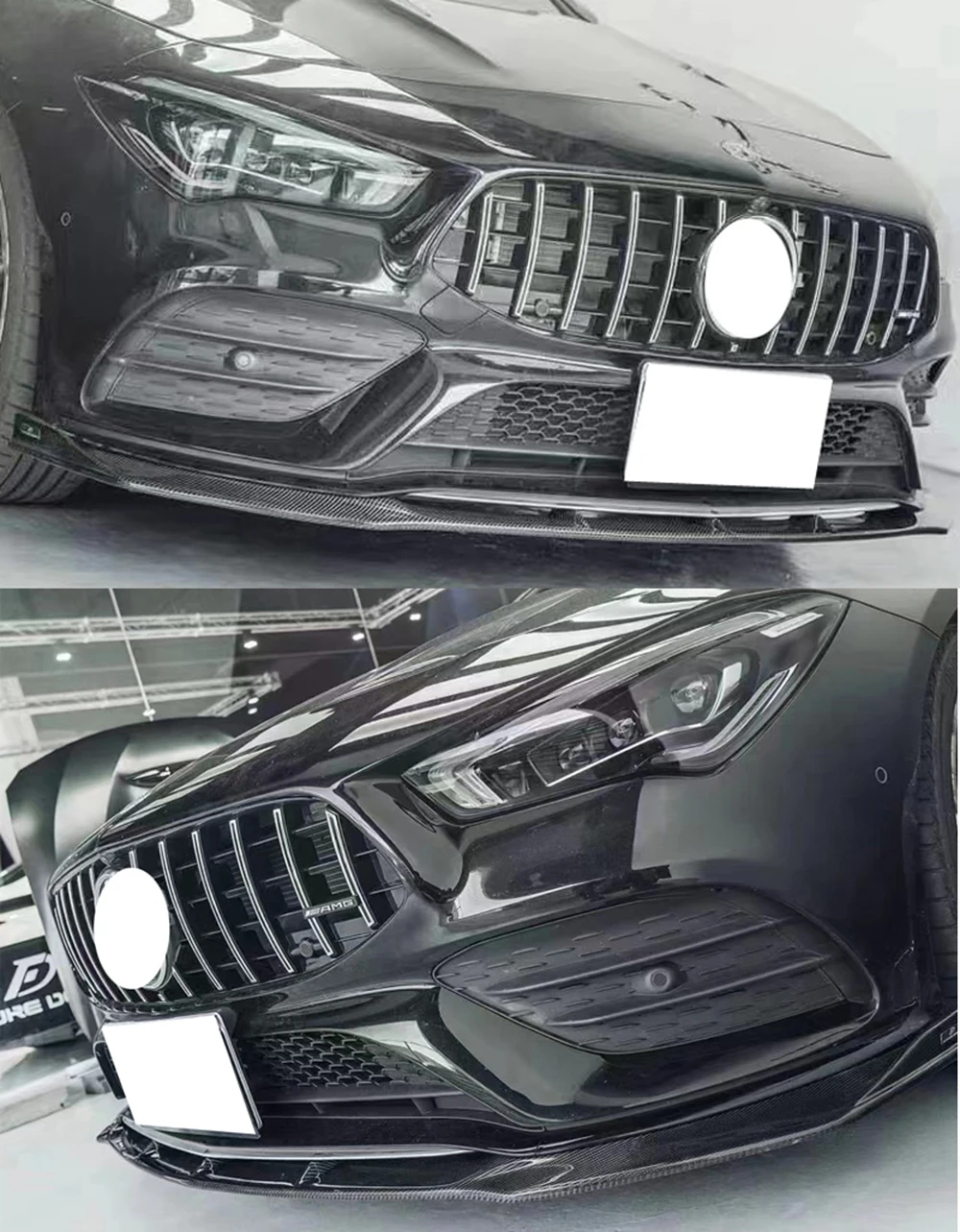 For Benz Cla45s Amg W118 Front Lip Carbon Fiber Fd-style 20-2024 - Buy ...