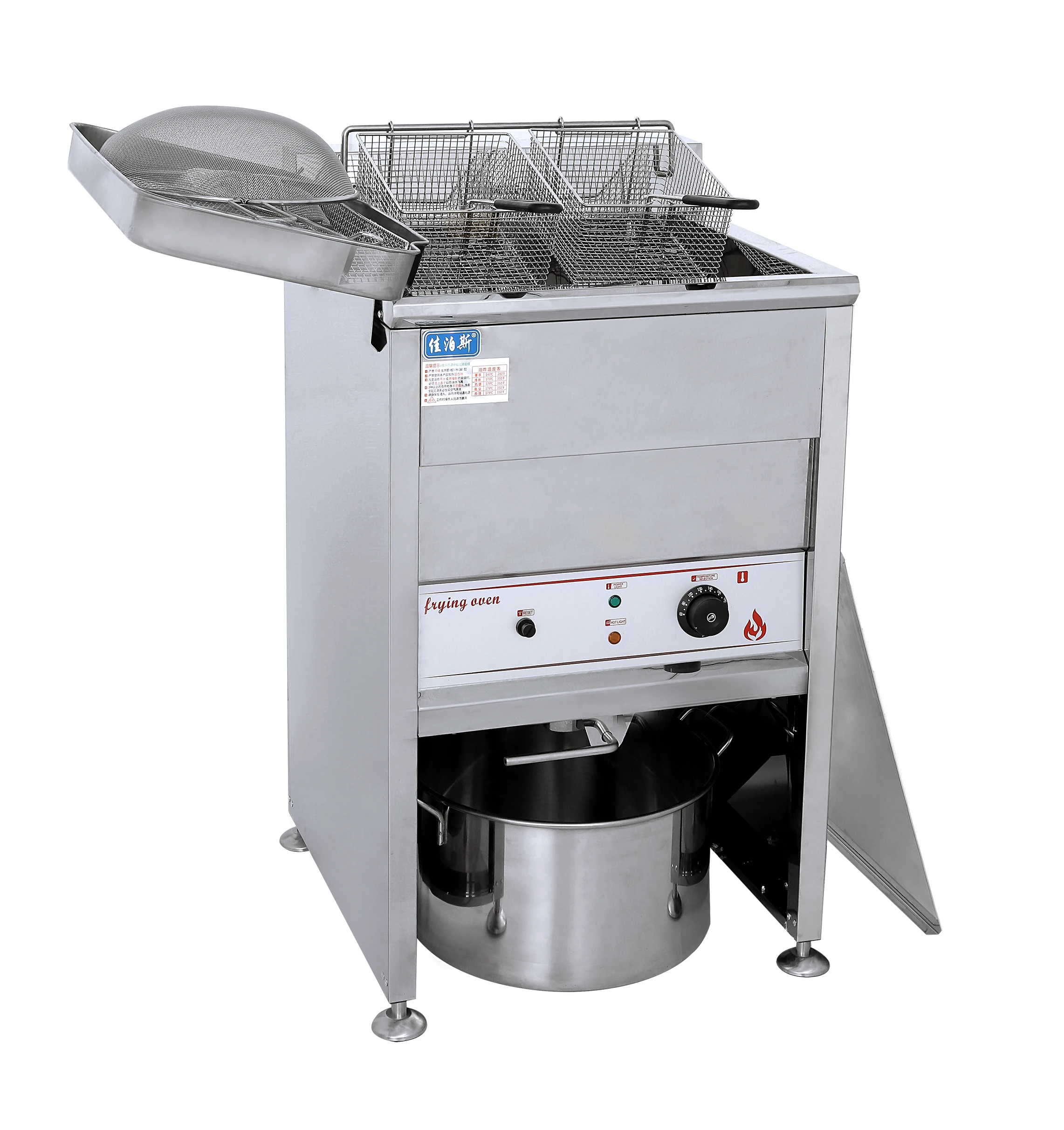 Industrial Kfc Potato Fish Donut Fryer Chicken Chips Machine Oil French ...