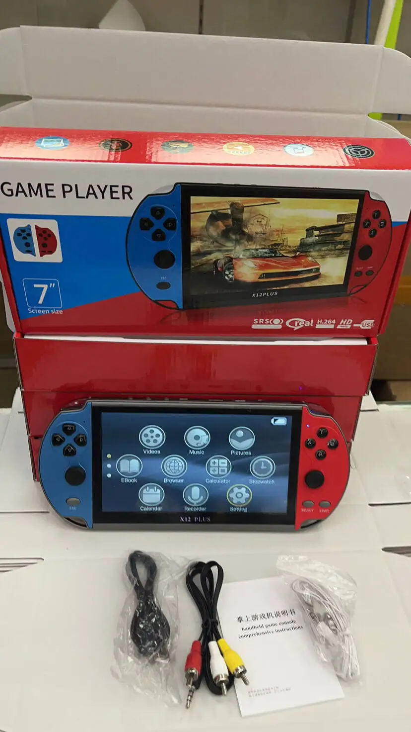 X12 Plus 7 Inch 16G 20000 Games Retro 7" De Video Juegos Player ...
