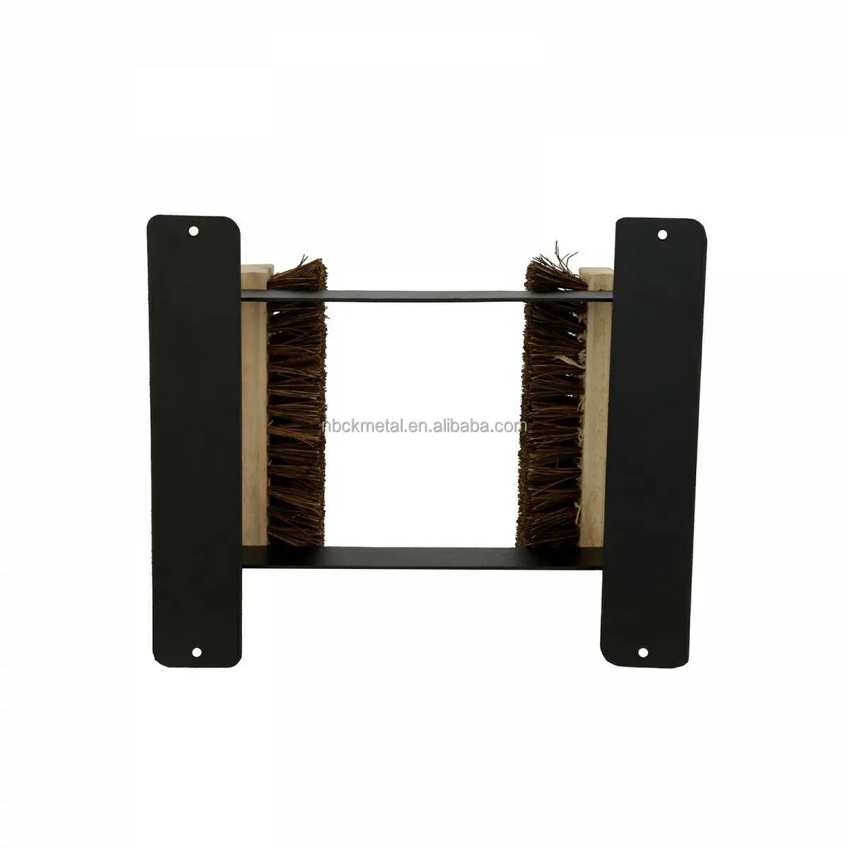 Steel Mud Boot Scraper with Brushes - Golf Shoe Cleaner