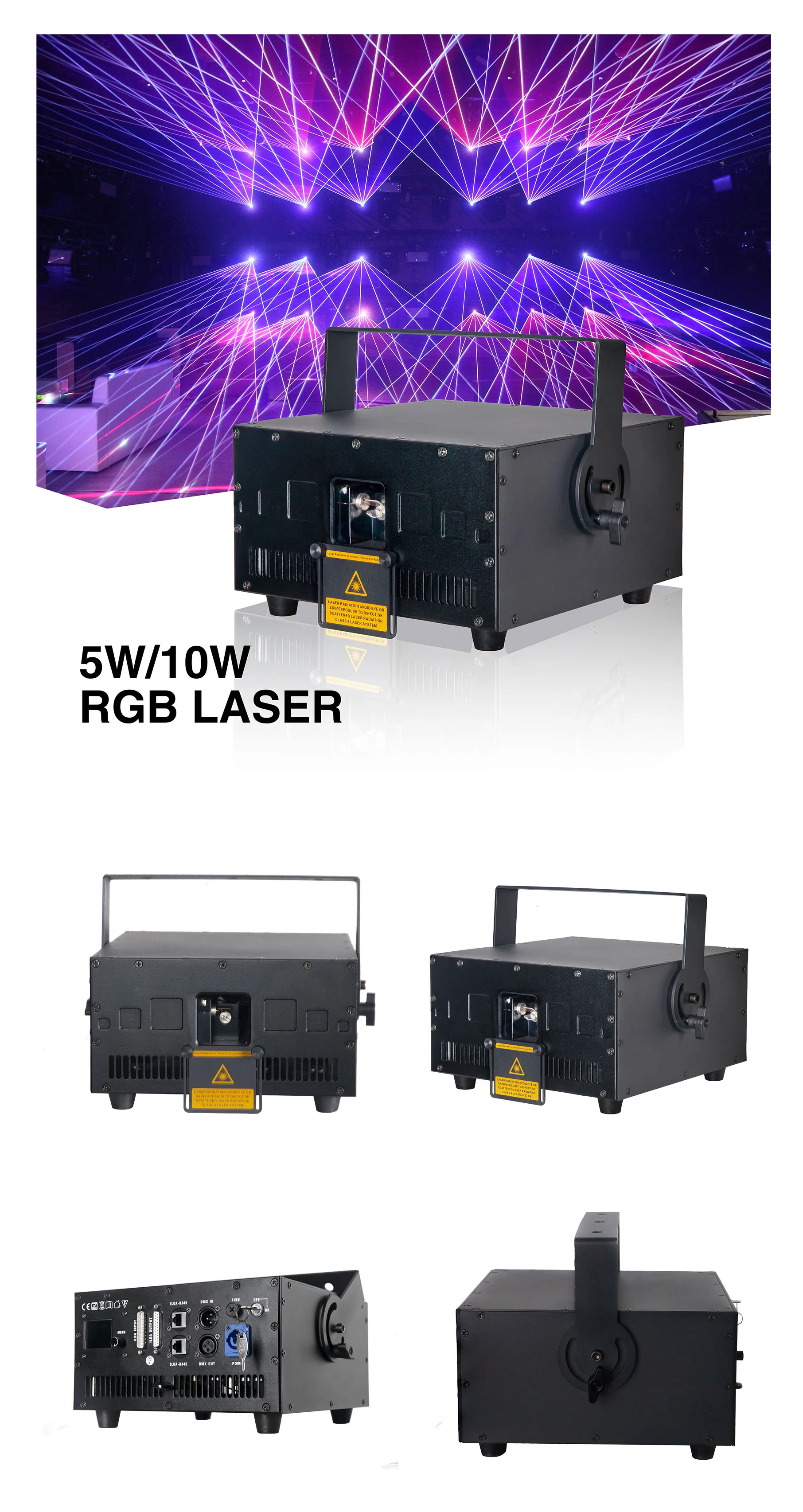 3w 5w 10w Rgb Full Color 3d Animation Stage Laser Light - Buy Laser ...