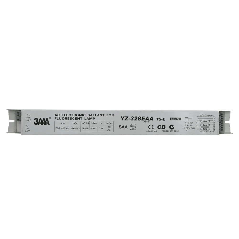 3aaa Yz-328eaa Rectifier T5-e 220-240v 3*28w T5 Electronic Ballasts ...