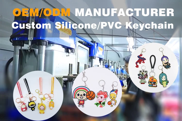 Creative Custom 2d/3d Pvc Soft Rubber Personalized Key Ring Make With ...