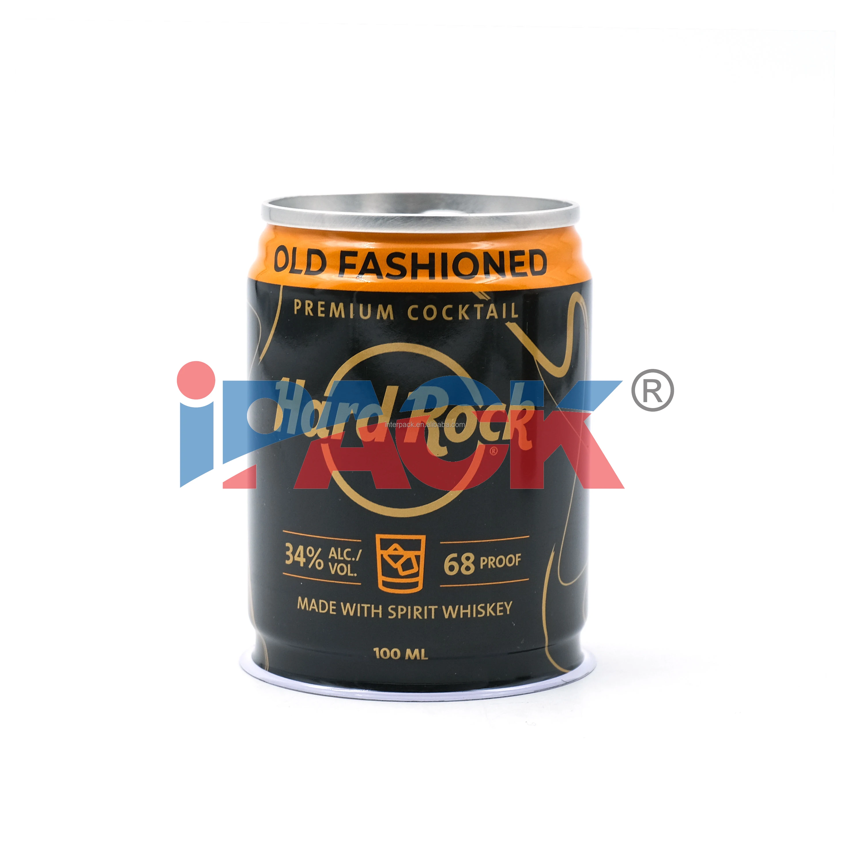 Whiskey Beverage Tin Can – 100ml, 350ml, 500ml, 700ml Options for ...