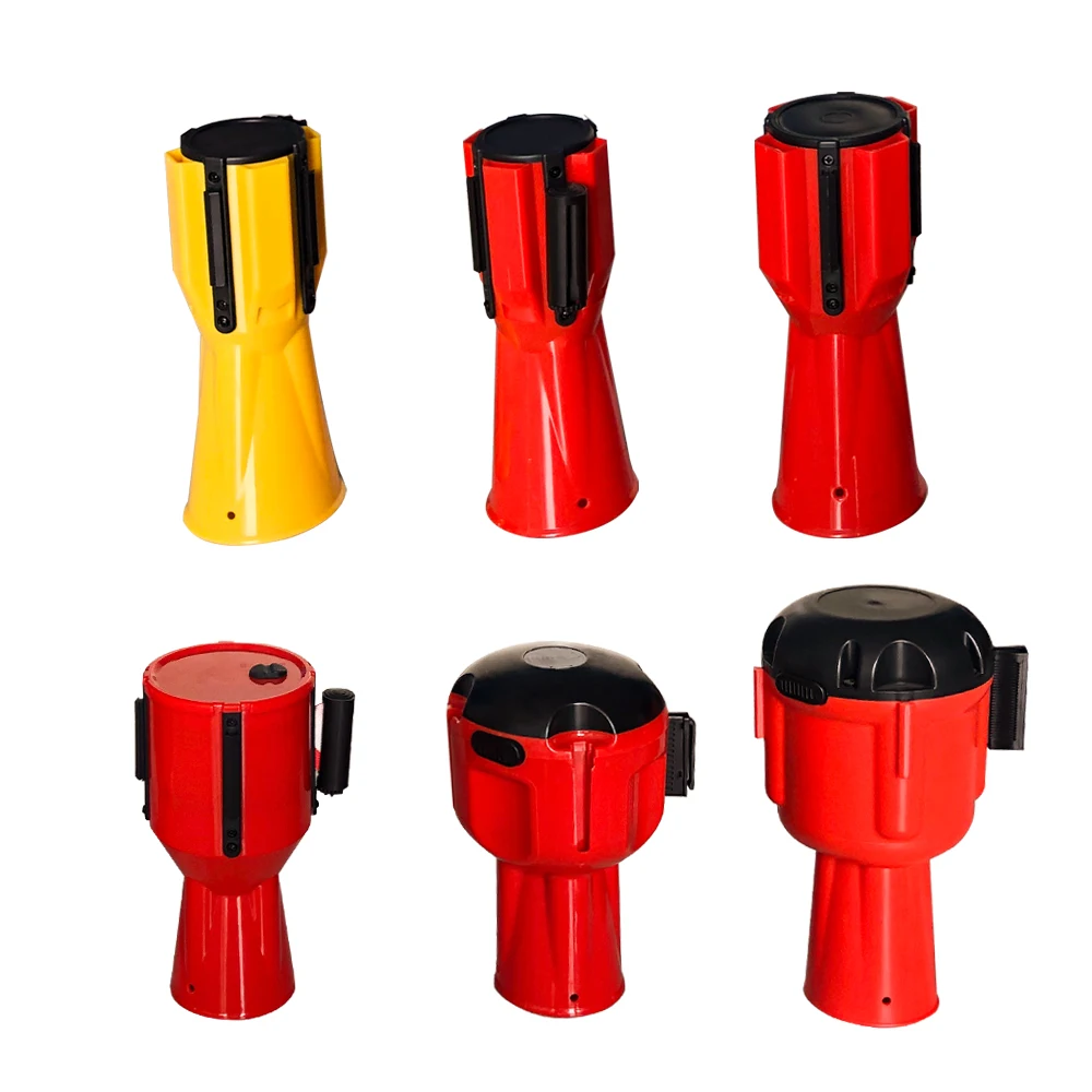 Retractable Belt Safety Traffic Cone Topper - 2m, 3m, 5m