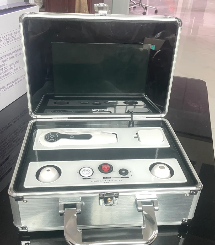 Hair Analyser - Portable Facial Skin Test Scanner Equipment