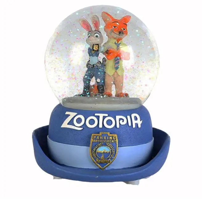 Zootopia Globo De Nieve Bola De Caja De Música - Buy Music Box,Snow ...