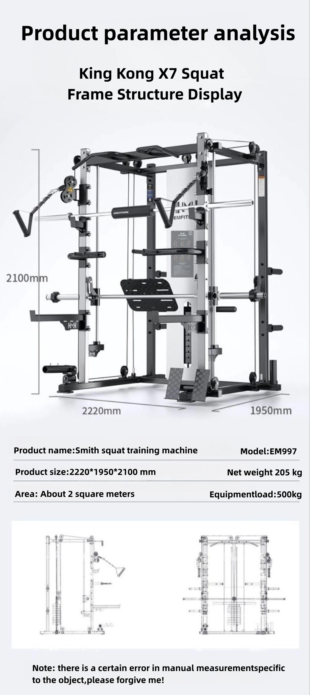 Gym Smith Machine Fitness Body Building Products Gym Multi Function ...