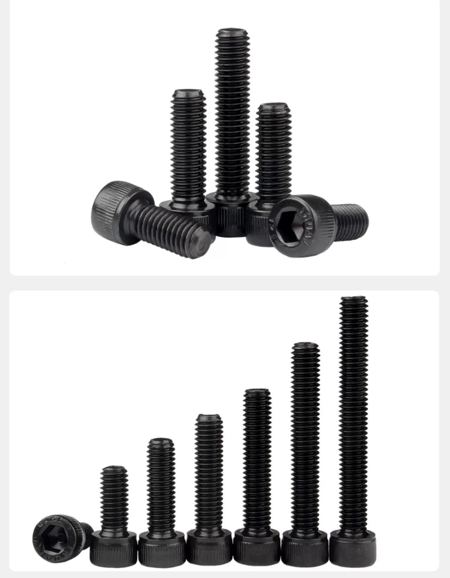 Carbon Steel Grade 12.9 Socket Head Cap Screw - Buy Hex Socket Head Cap ...