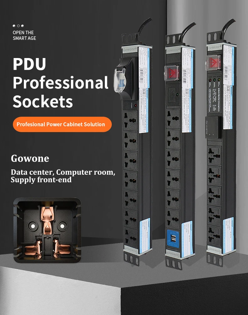 Premium Quality 10a 8 Way Universal Sockets Overload Protected ...