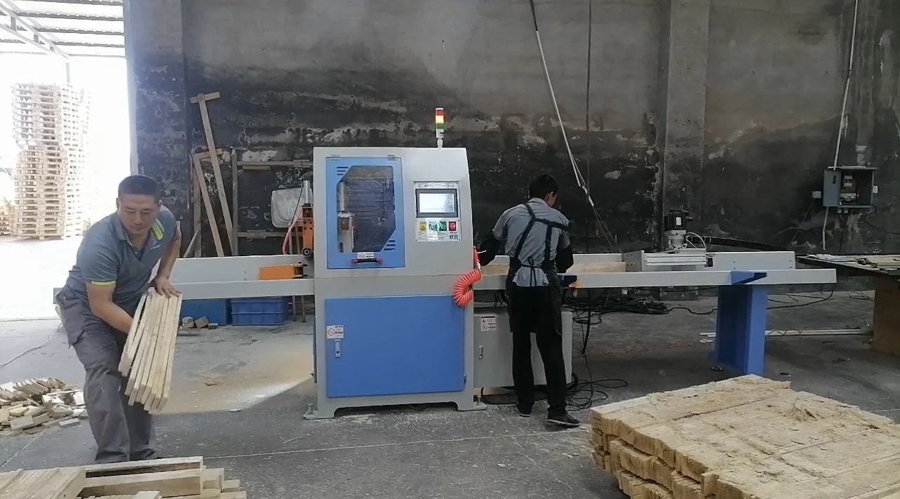 Wood Pallet Cutter Cut Off Saw Wood Melamine Board Cutting Machine ...