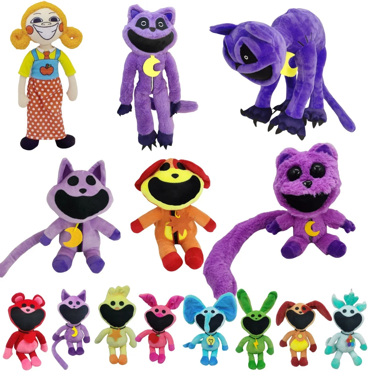 Smiling Critters Plush Toy Smiling Critters Cat Nap Catnat Accion Doll ...