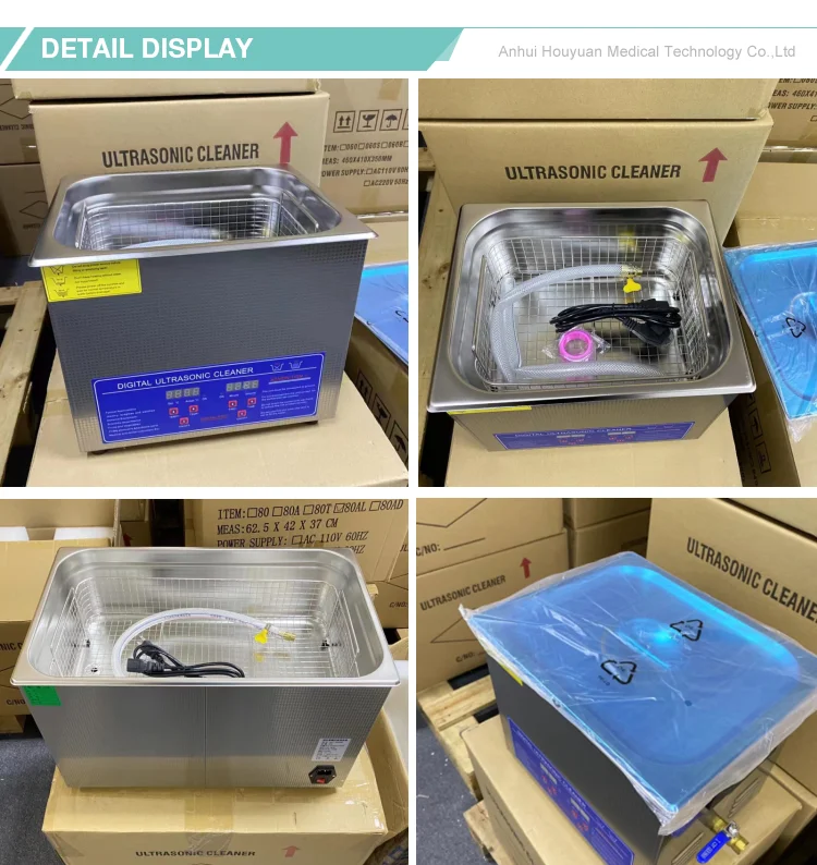 Ultrasonic 10L Cleaner - Efficient & Versatile Solution