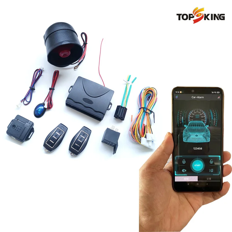 Siren Car Alarm - Universal Autowatch with Blank Key