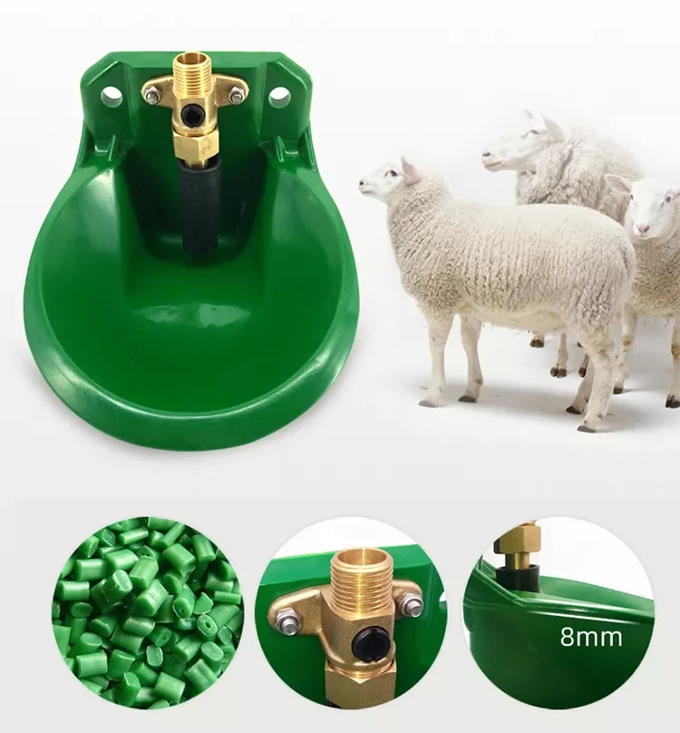 Livestock Sheep Water Drinker Plastic Copper Material Factory Price ...