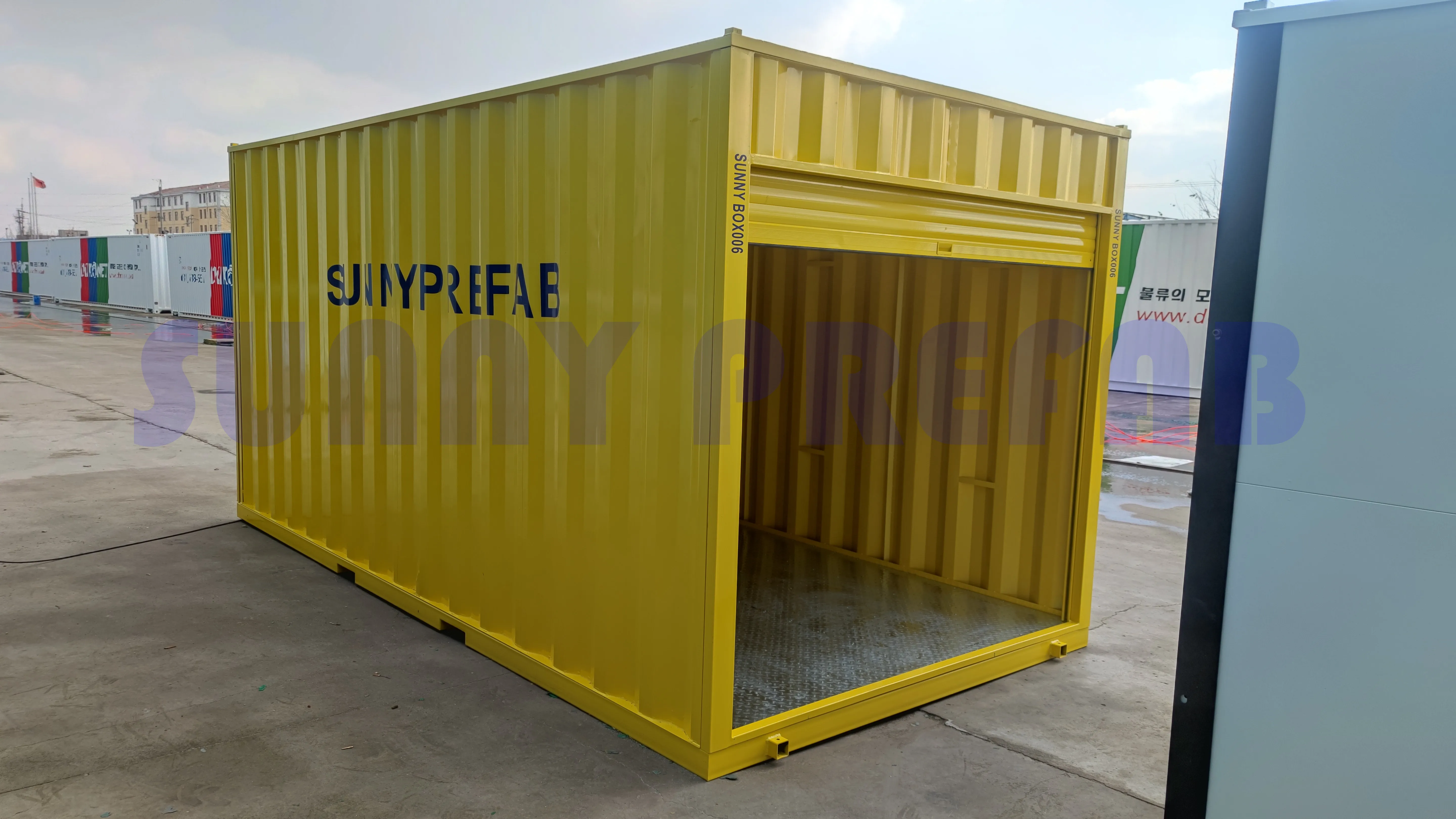 5'8'10'12' Feet DEMOUNTABLE Steel Assemble Mobile Moving Self Storage ...