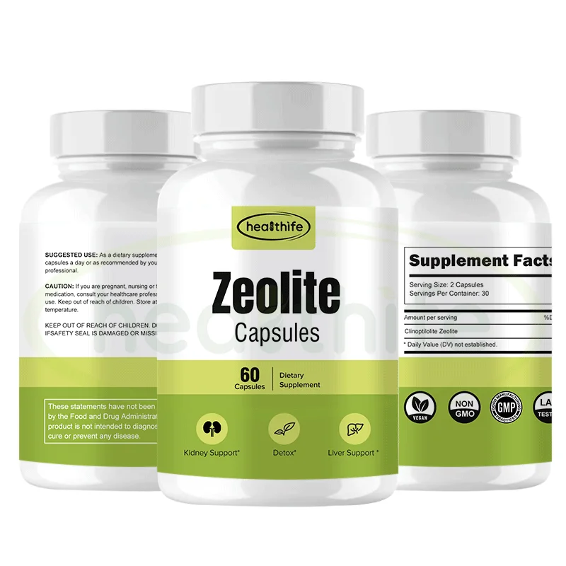 Dietary Supplement - Heavy Metal Detox with Zeolite Capsules