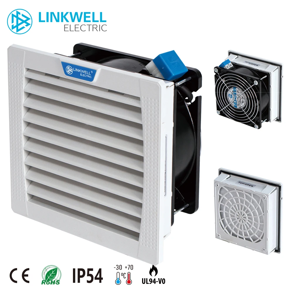 LINKWELL Solar Ventilation Fan Roof Thermoplastic ABS Material High ...