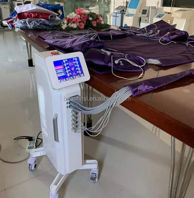 Vertical Stationary 3 In 1 Air Pressotherapy Slimming Machines With ...