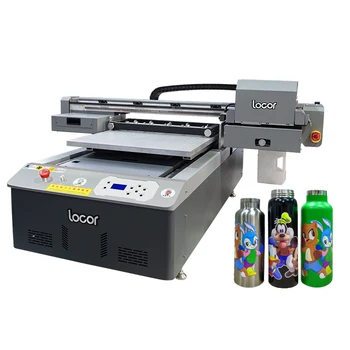 Locor A1 Uv 6090 Flatbed Printer For Gift Box Pen Mugs Glass Bottles ...